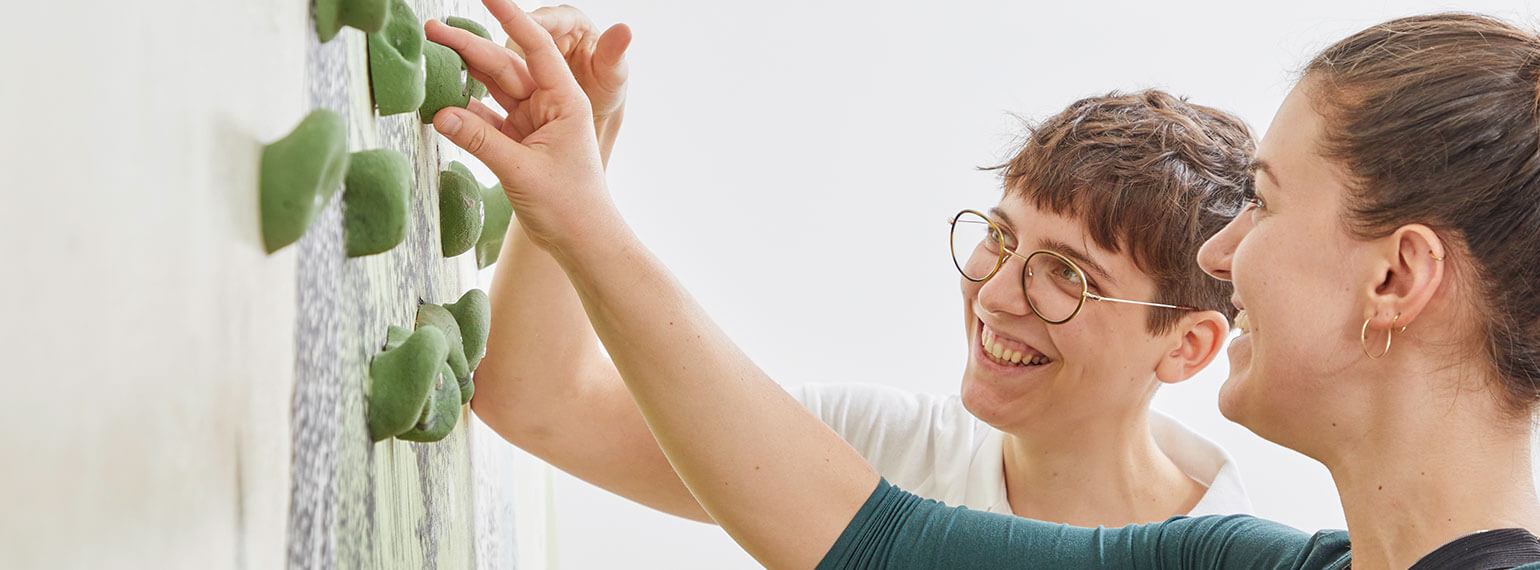 Physiotherapeutin Viktoria Lehner nutzt appointmed in ihrer Praxis